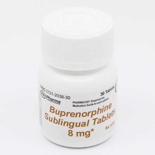 Buprenorphine Sublingual 8 Mg Tablet VistaPharm
